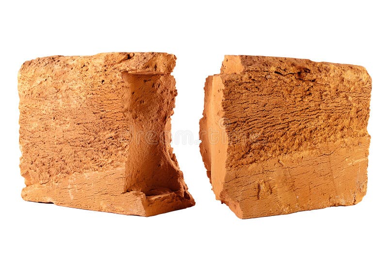 Broken brick. stock image. Image of details, hard, simple - 21951419