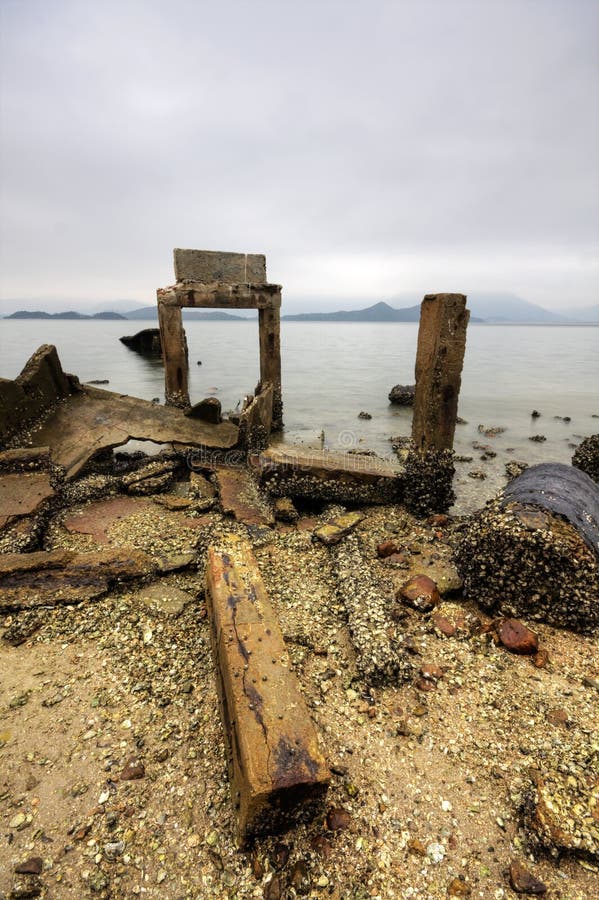 Broken building stock photo. Image of morning, peaceful - 12933032