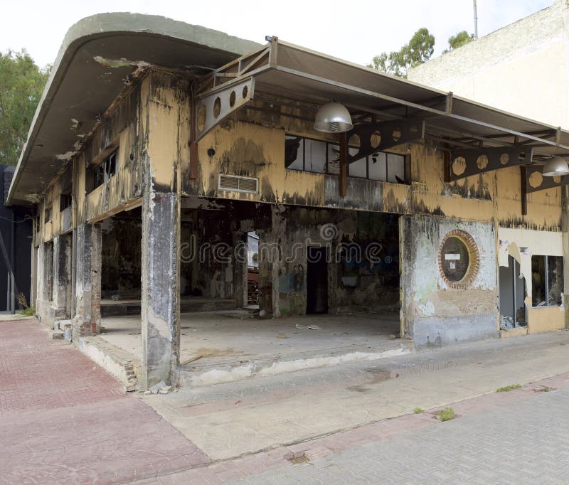 Broken building ruins stock image. Image of dangerous - 50207641