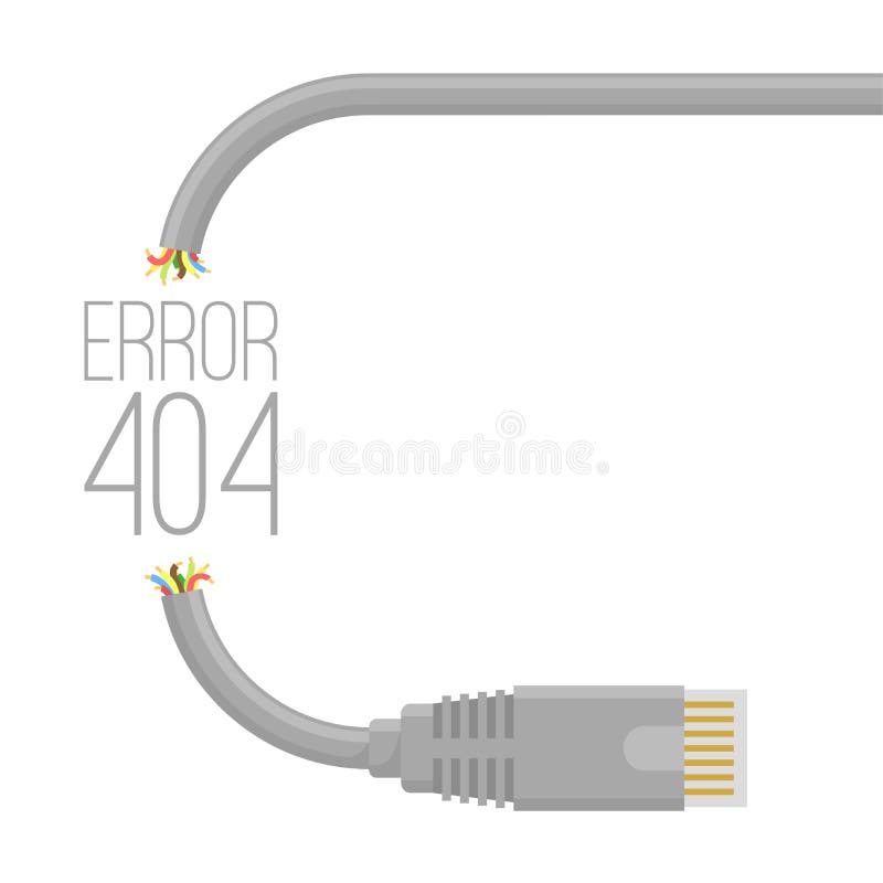 Broken Cable Stock Illustrations – 3,094 Broken Cable Stock ...