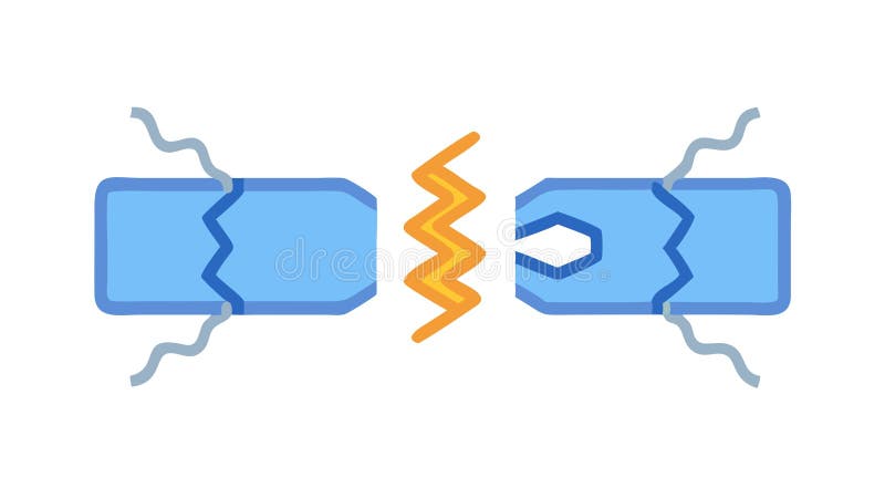 Broken Cable Icon: Connectivity Interruption, Vector Design Generative ...