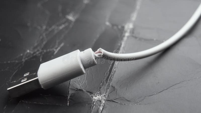 Dangerous Connection of an Electrical Plug into an Incomplete Broken ...