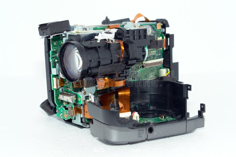 Broken camera stock image. Image of photograph, electronics - 4139553