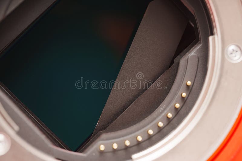 Broken Camera Shutter Component Reveals Internal Mechanics and Damage ...