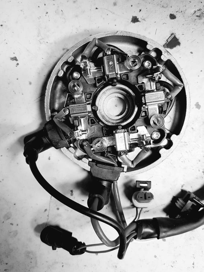 Broken Car Parts, Parts of Car Repair, Repair and Maintenance Concept ...