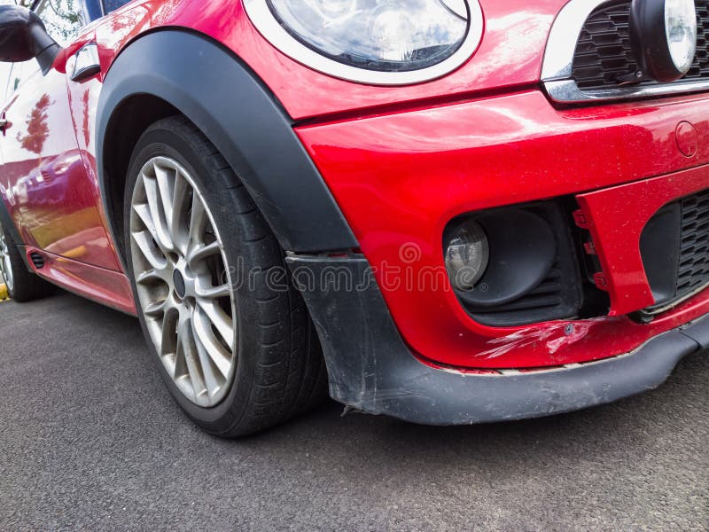 Broken car stock image. Image of cost, expensive, fender - 29598999