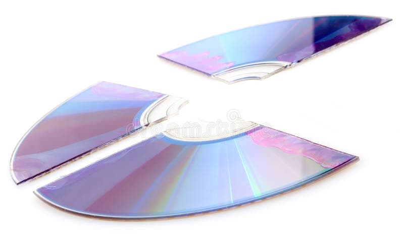 Broken CD stock image. Image of compact, destroy, media - 23202797