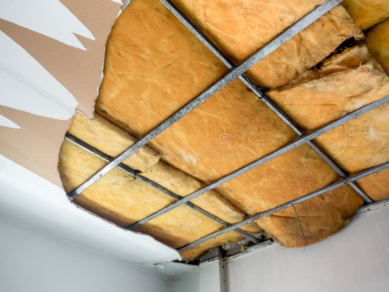 Broken Ceiling Fan In Abandoned Building Stock Photo - Image of ceiling ...