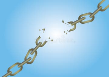 Broken Gold Chain Stock Illustrations – 404 Broken Gold Chain Stock ...