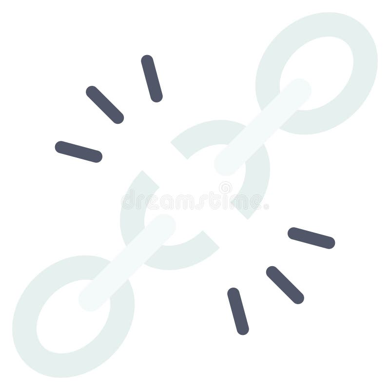 Broken Chain Icon Stock Illustrations – 1,806 Broken Chain Icon Stock ...