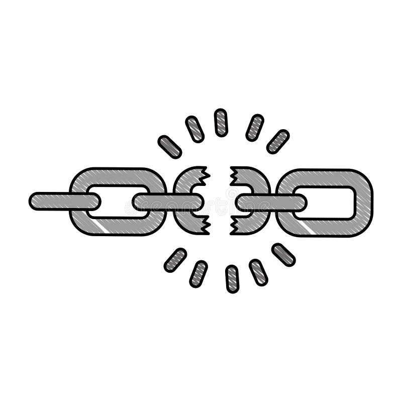 Broken Chain Stock Illustrations – 4,055 Broken Chain Stock ...