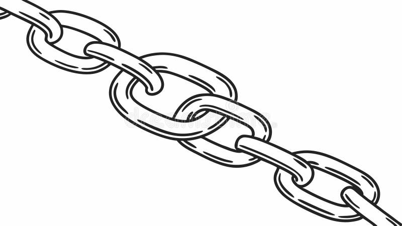 Broken Chain Link Symbol. Freedom Release Vector Art. Vector Design ...