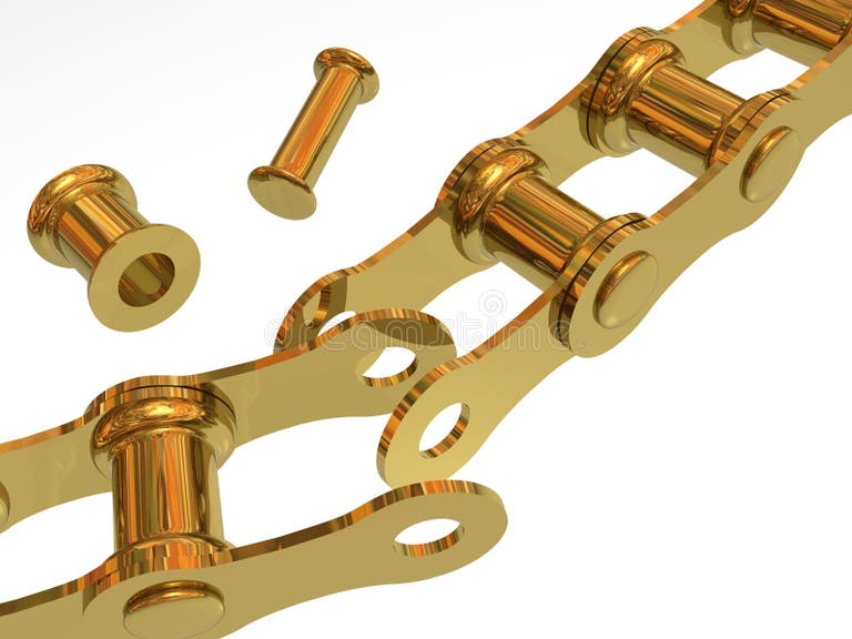 Broken Gold Chain Stock Illustrations – 354 Broken Gold Chain Stock ...