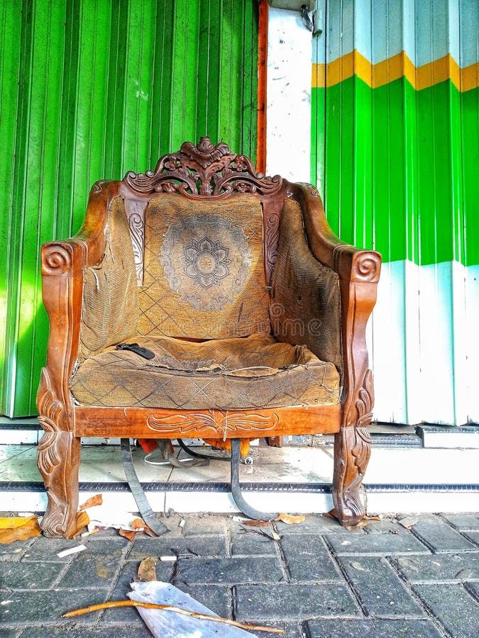 A broken chair stock photo. Image of sitting, chair - 243111026