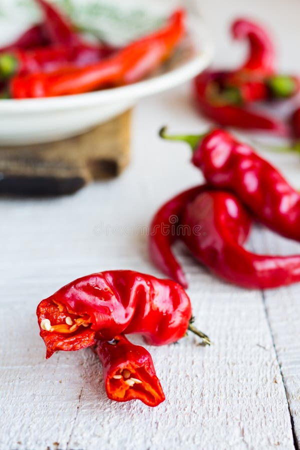 Broken Chili Ideal for Pizzas and Snacks. Stock Image - Image of dishes ...