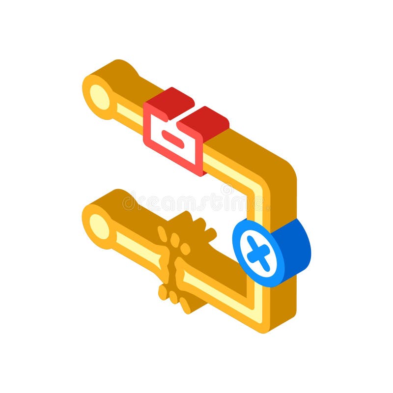 Broken Circuit Path Icon Isometric Icon Vector Illustration Stock ...