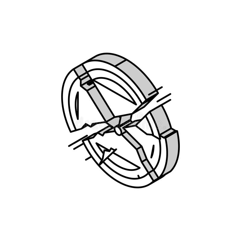 Broken Clock Vector Stock Illustrations – 2,114 Broken Clock Vector ...