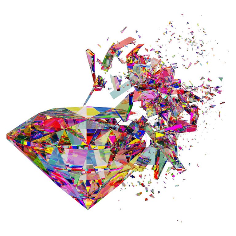 Broken Diamond Stock Illustrations – 3,402 Broken Diamond Stock ...