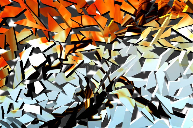 Broken colors stock illustration. Illustration of glass - 529511