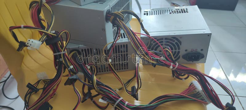 Broken Computer Power Supply Isolated Stock Photos - Free & Royalty ...