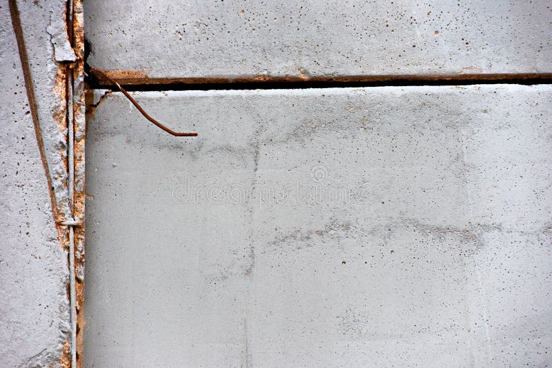 Armature Rusty Rods for Building a House in a House Under Construction ...