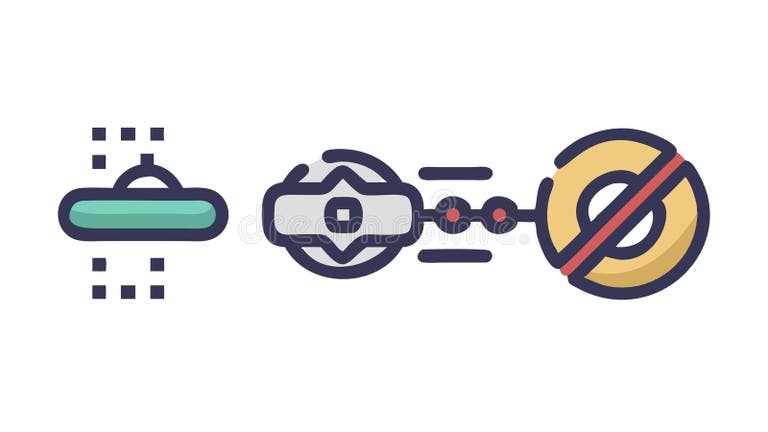 Broken Connection, Disruption in Network, Lost Link Error, Vector ...