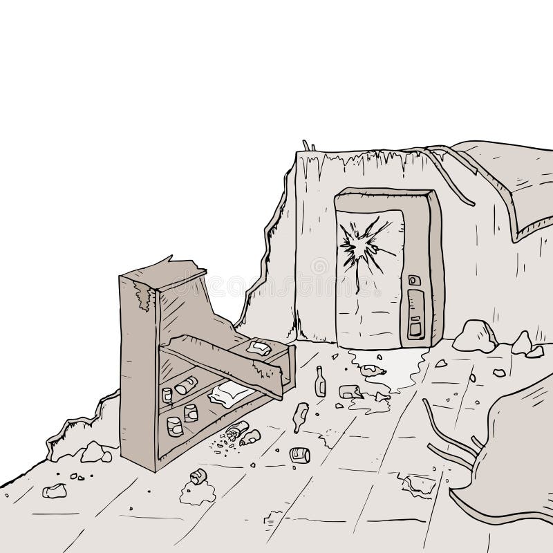 Broken construction stock vector. Illustration of broken - 78947615