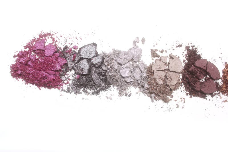 Broken Cosmetic Pigments Light Colored Background Stock Photos - Free ...