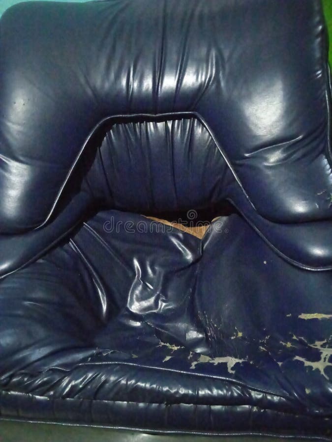 Broken Couch stock photo. Image of foam, broken, chair - 264603922