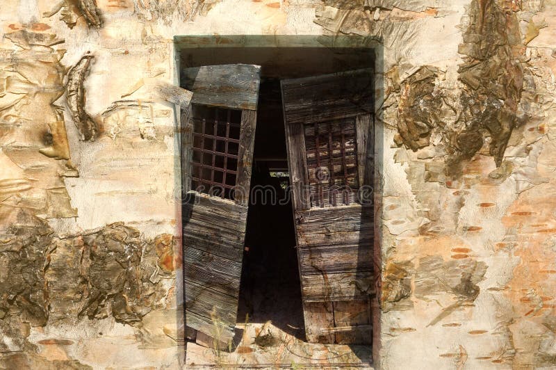 Old broken door stock photo. Image of retro, door, rural - 29723318