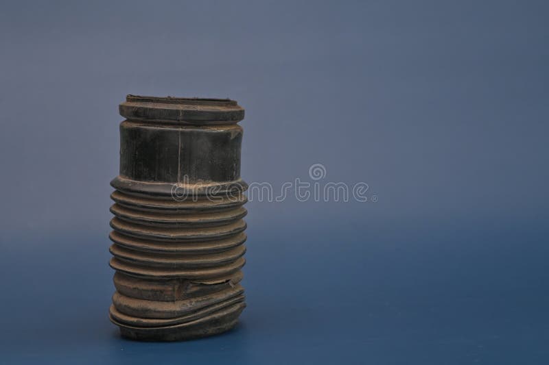 Broken Cover for a Car Shock Absorber. Stock Image - Image of ...