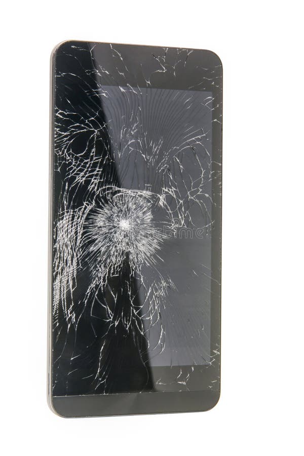 Broken stock photo. Image of shattered, smart, mobile - 72437118