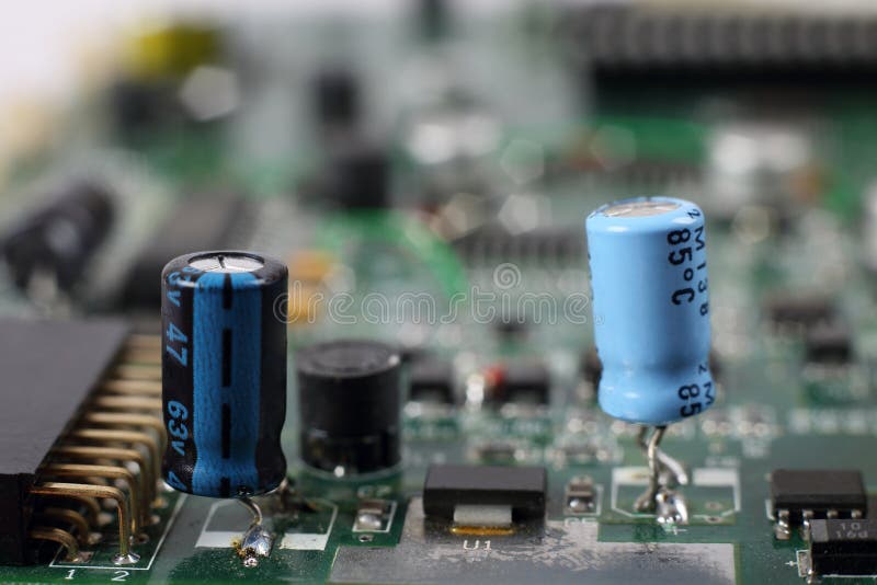 Broken Detail on Digital Hardware Stock Image - Image of board ...