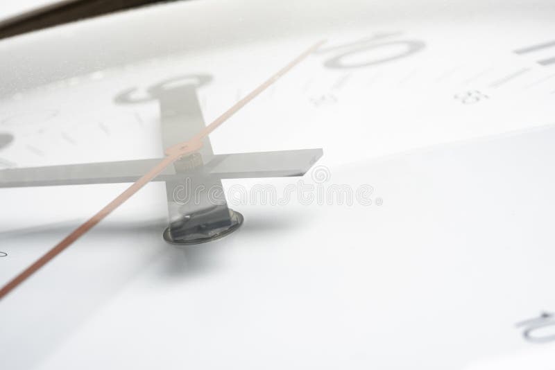 Broken and Dirty Old Clock Face Stock Image - Image of accurate ...