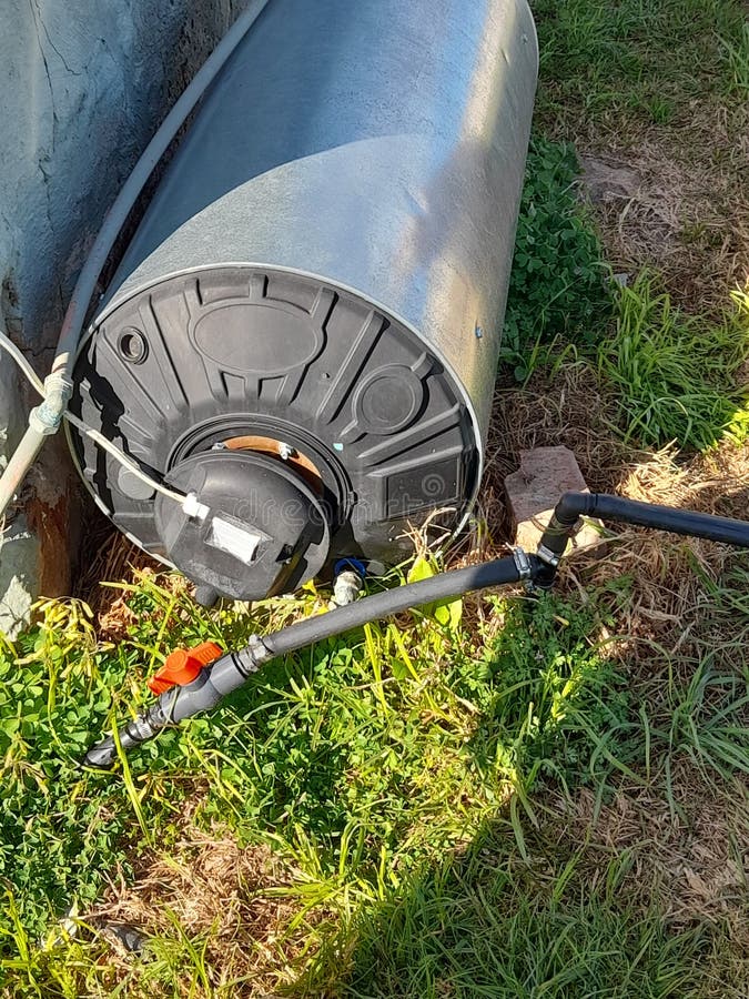 Broken and Disconnected Geyser Stock Photo - Image of renovate ...