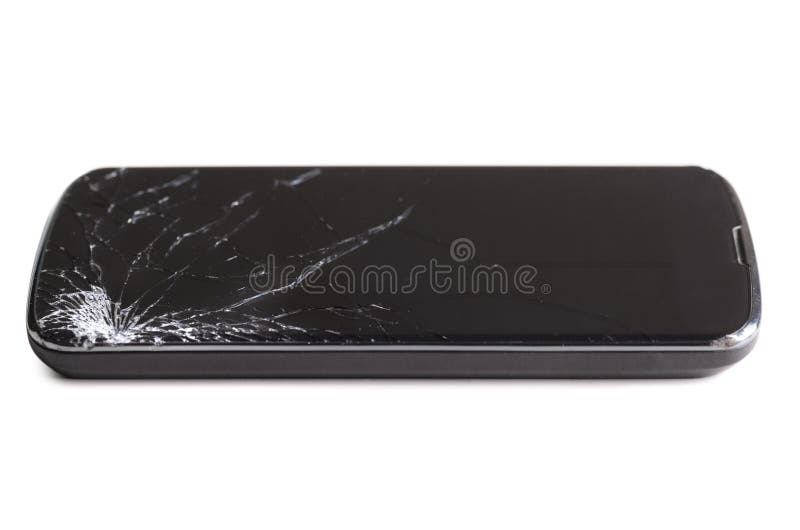 Broken display stock image. Image of device, communication - 58798247