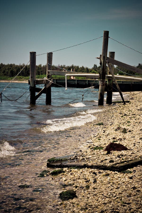 Broken dock stock photo. Image of berth, rafter, tide - 89632578