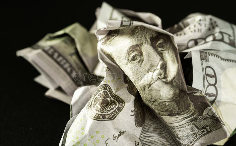 Broken_dollar stock image. Image of bankrupt, cracked - 8742085