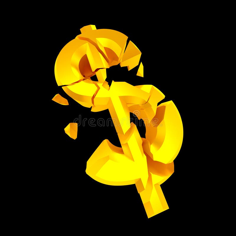 Broken Dollar Sign Stock Illustrations – 1,183 Broken Dollar Sign Stock ...