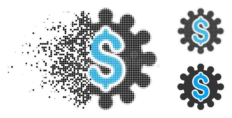 Broken Dot Halftone Payment Configuration Icon Stock Vector ... Broken Dot Halftone Payment Configuration Icon Stock Vector ...