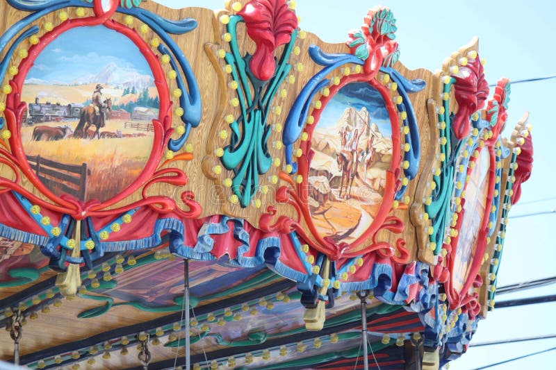 Carnival Life stock image. Image of beach, broken, carnival - 120522637