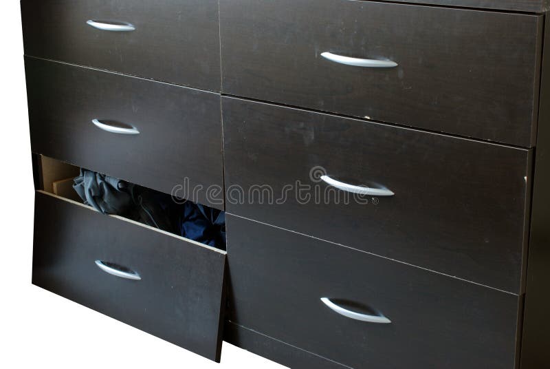 Broken Dresser Furniture stock photo. Image of isolate - 13547096
