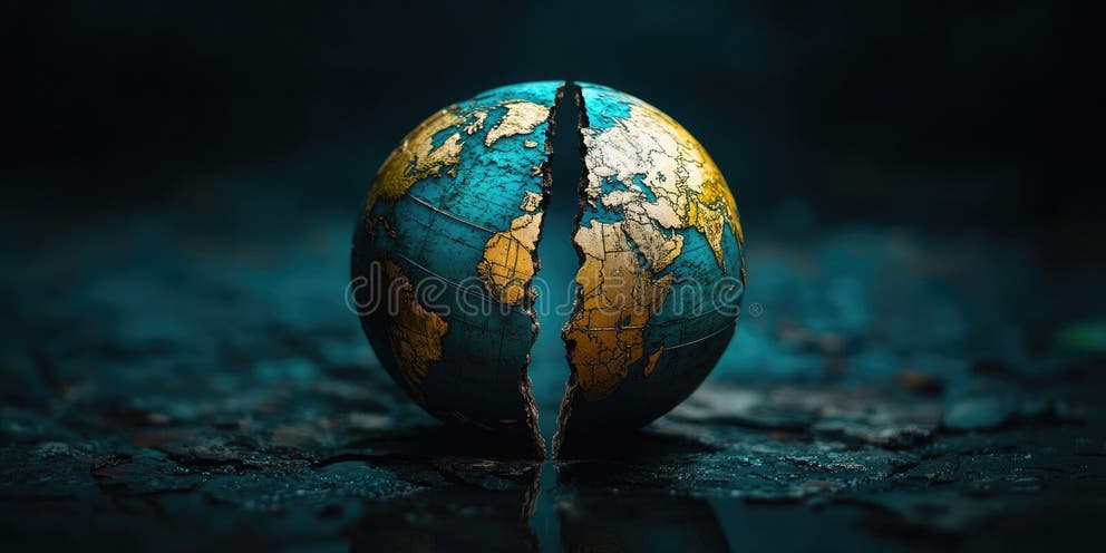 Broken Earth - Environmental Issues and Sustainability Concerns Stock ...