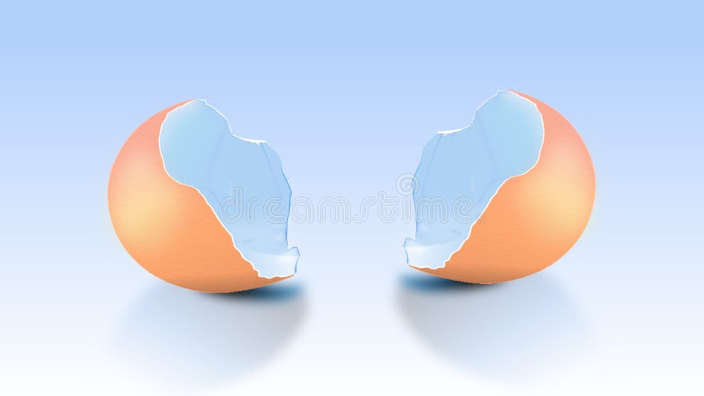 Broken Egg Shells Stock Illustrations – 484 Broken Egg Shells Stock ...