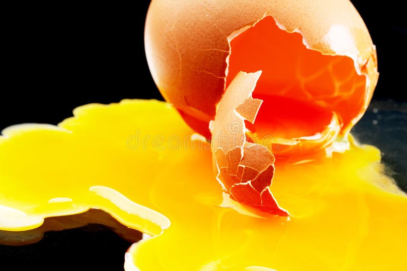 Broken Damaged Egg Mirror Stock Photos - Free & Royalty-Free Stock ...