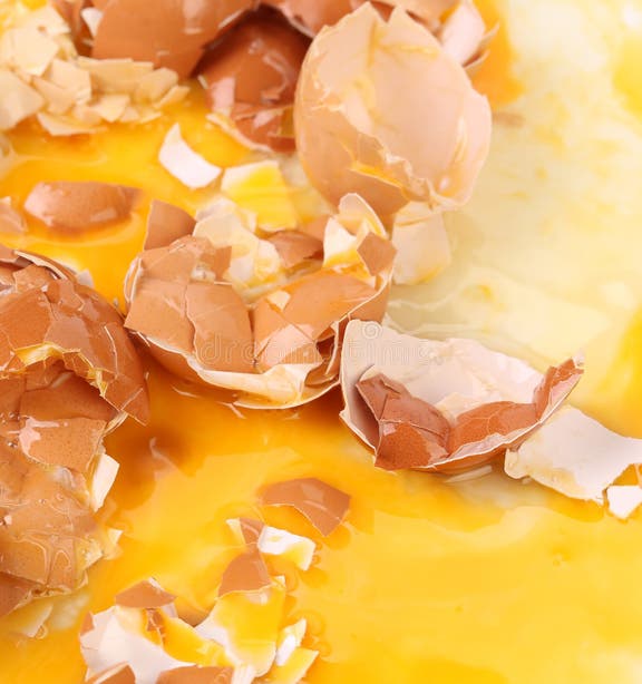 Broken Egg Shells stock photo. Image of oval, fragile - 37561782