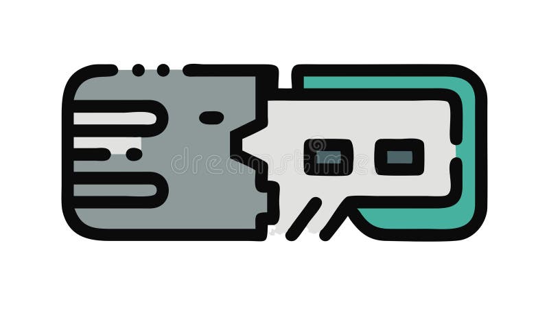 Broken Electronic Component, Tech Failure Icon, Vector Design ...