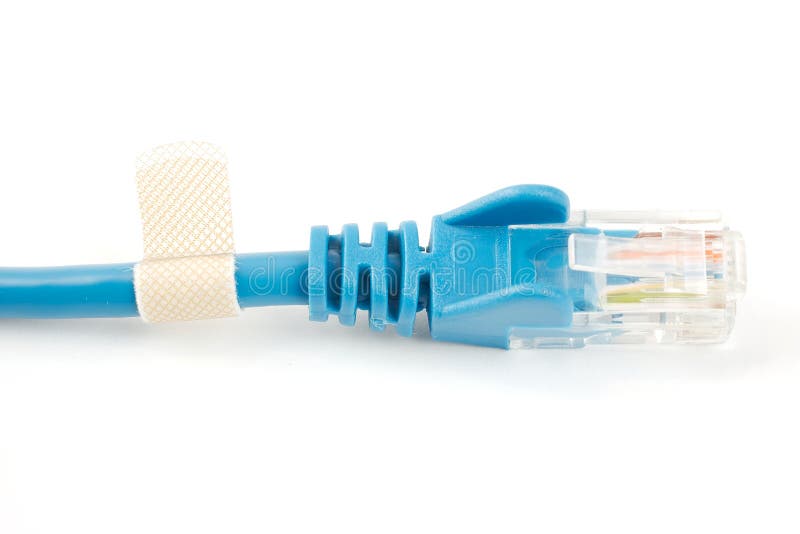 Broken Ethernet Networking Cable Picture. Image: 9344600