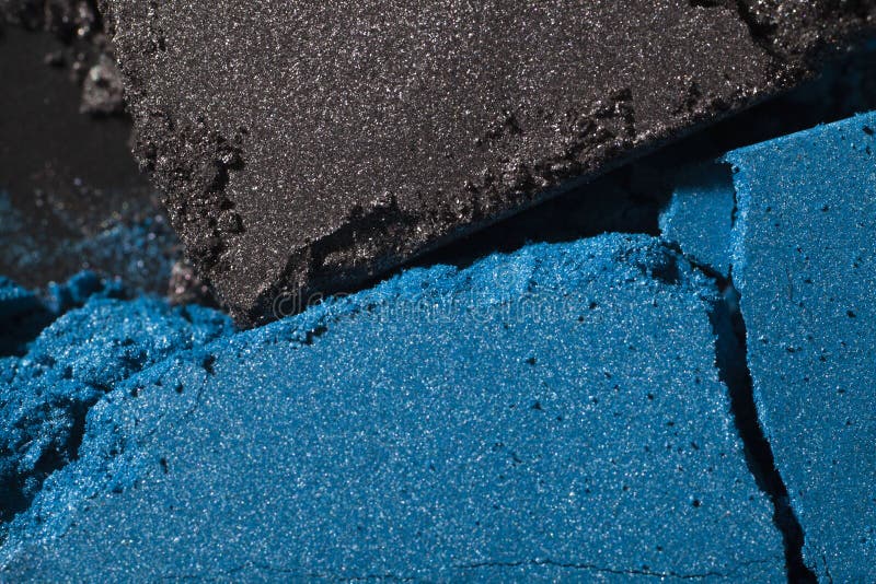 Broken Eyeshadow stock photo. Image of cosmetics, black - 79872018