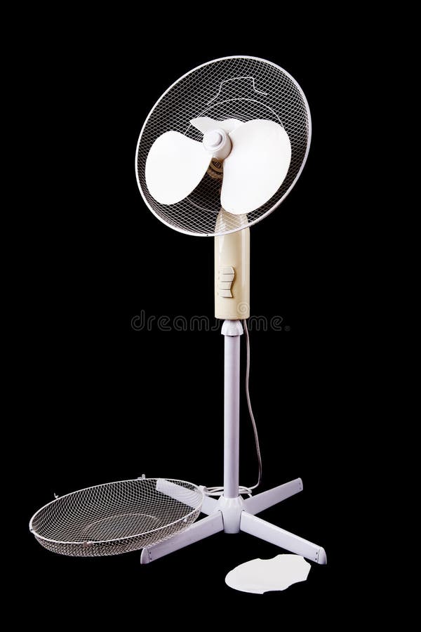 Broken fan stock image. Image of electricity, blow, spinning - 36891101